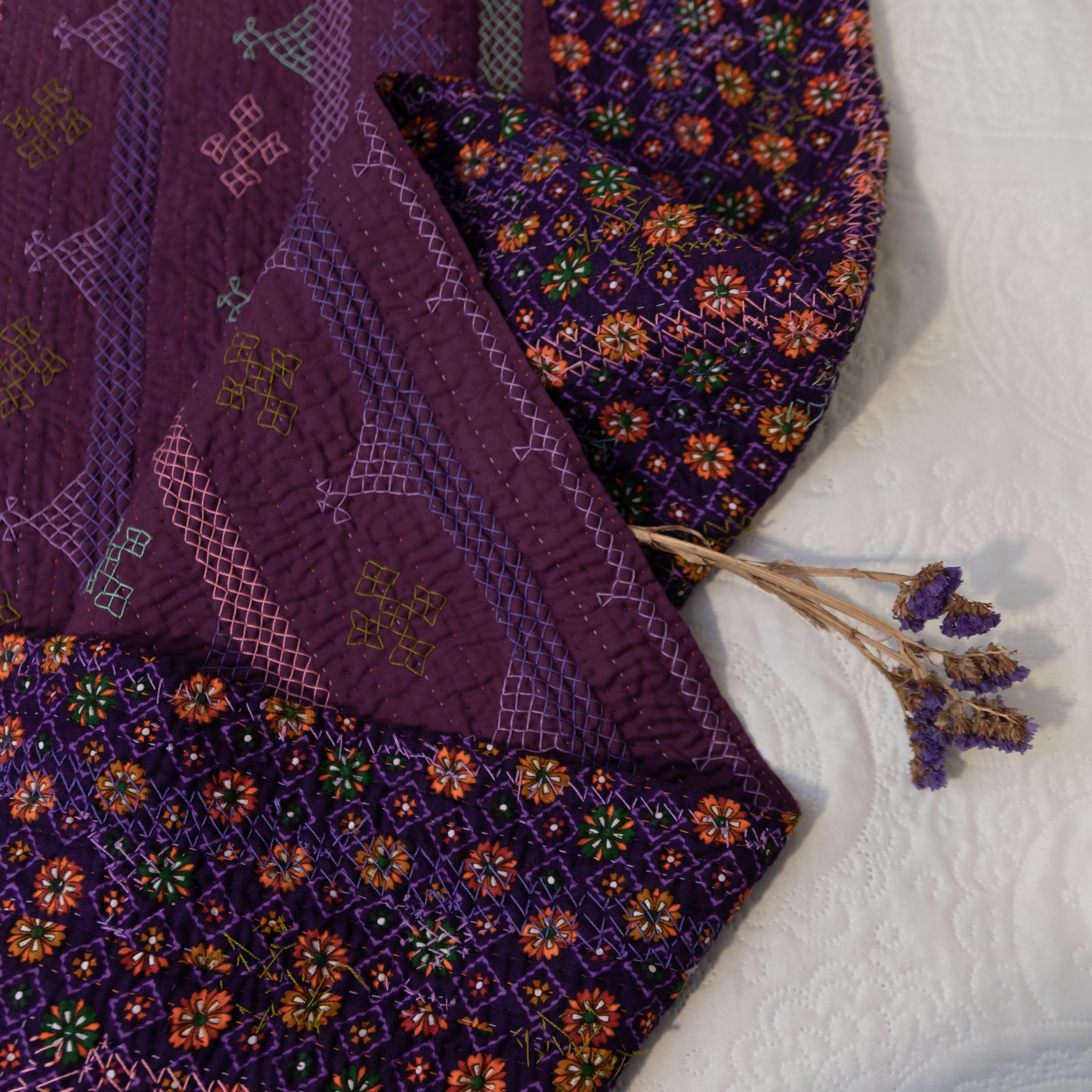 Plum Purple Yogi Rilli – Love Handmade
